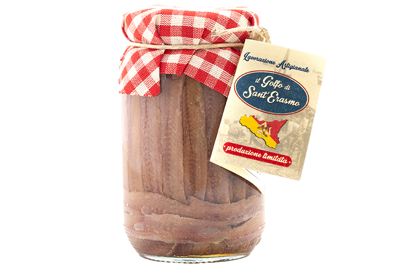 Anchovies in oil from the Gulf of Sant'Erasmo, discover them now